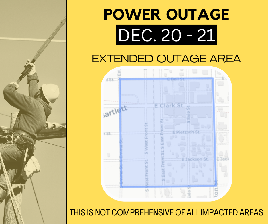 Dec 20-21: Extended Power Outages | Bartlett Texas